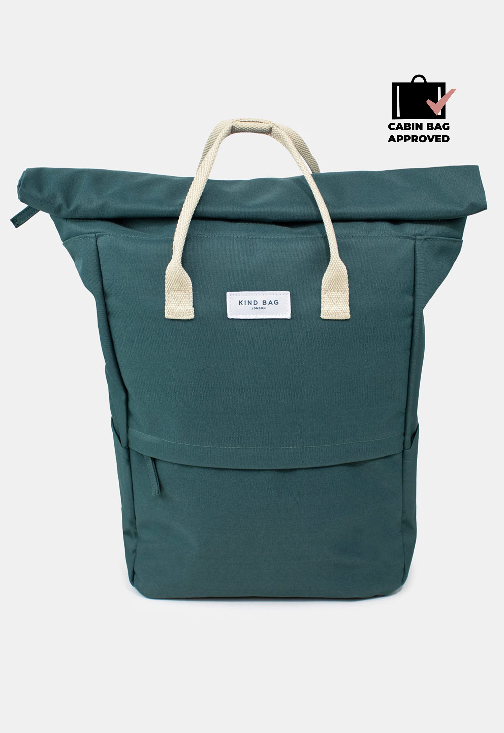 Women's Roll-Top Laptop Large Backpack | Kind Bag - Water-Resistant ...
