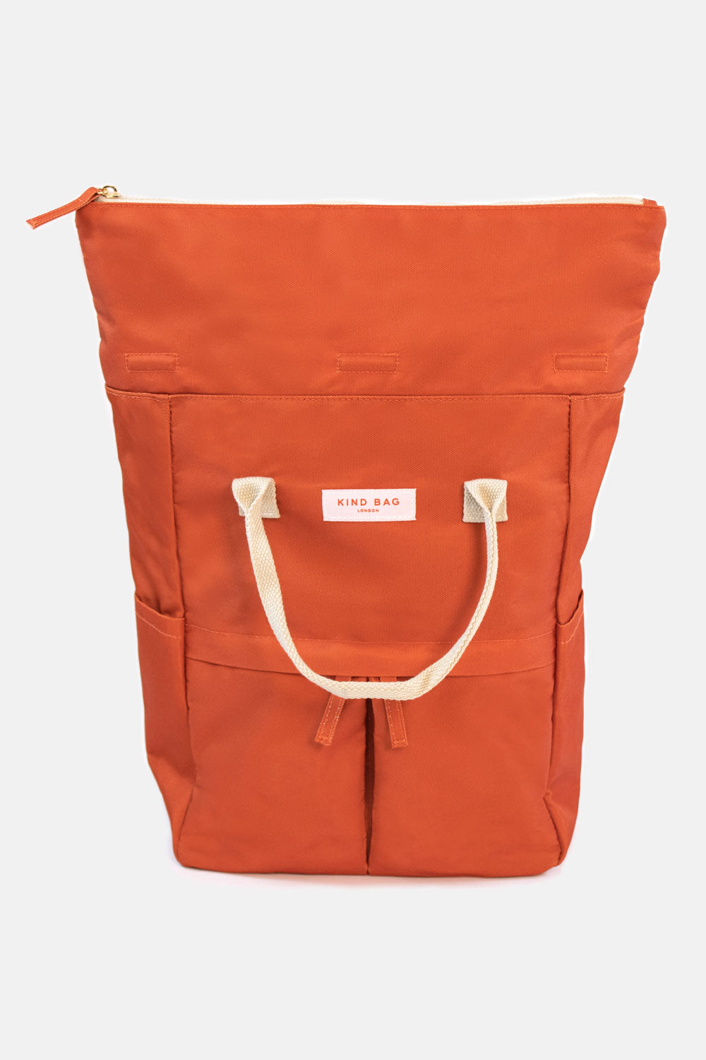 Burnt Orange | “Hackney” 2.0 Backpack | Medium – Kind Bag